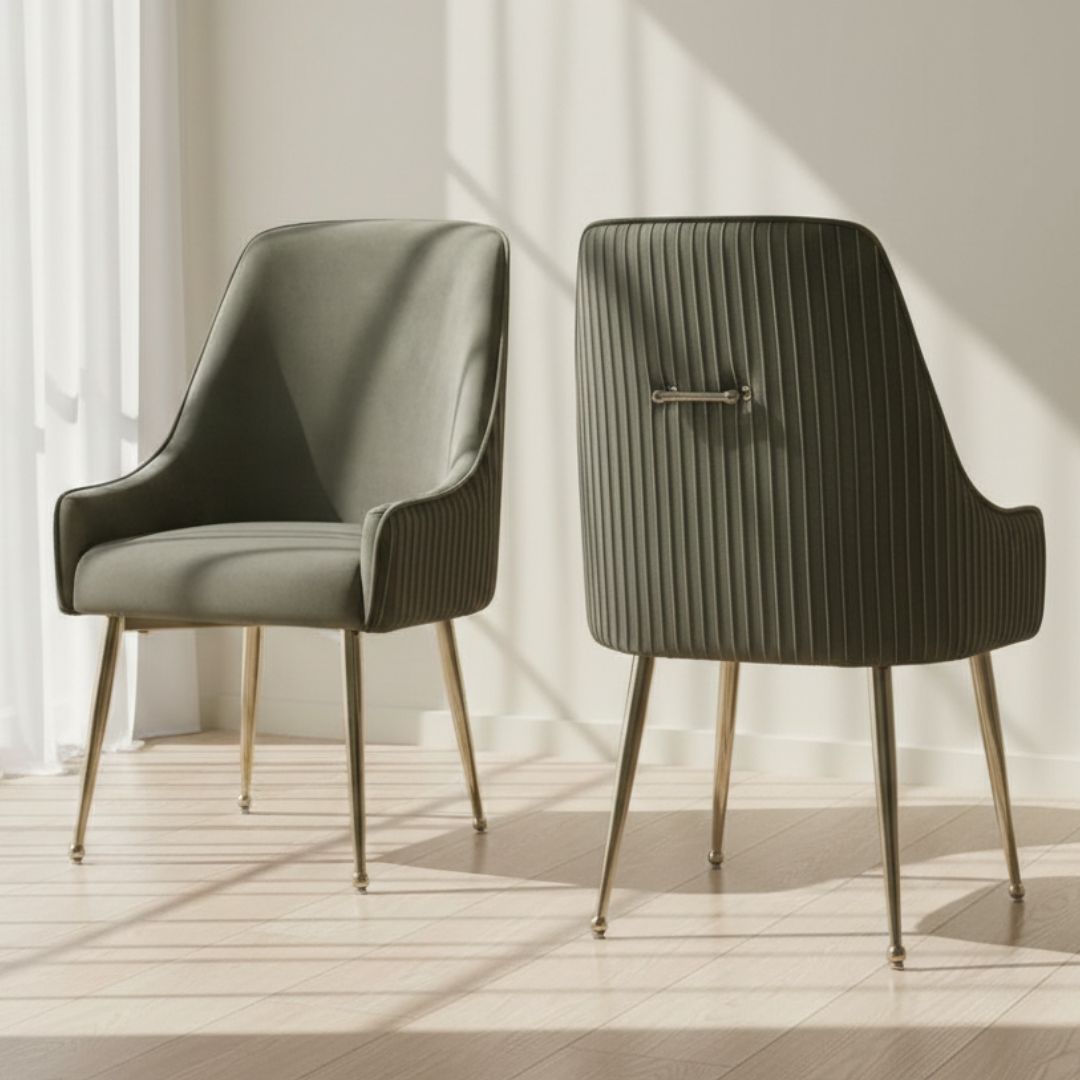Buy Set of 2 Paula Grey Dining Chairs – VANITY LIVING